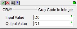 GRAY - Gray Code to Integer